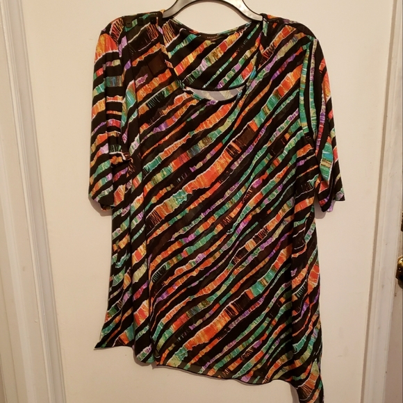 Multiples | Tops | Multiples Womens Multicolor Blousetop Sizexl | Poshmark